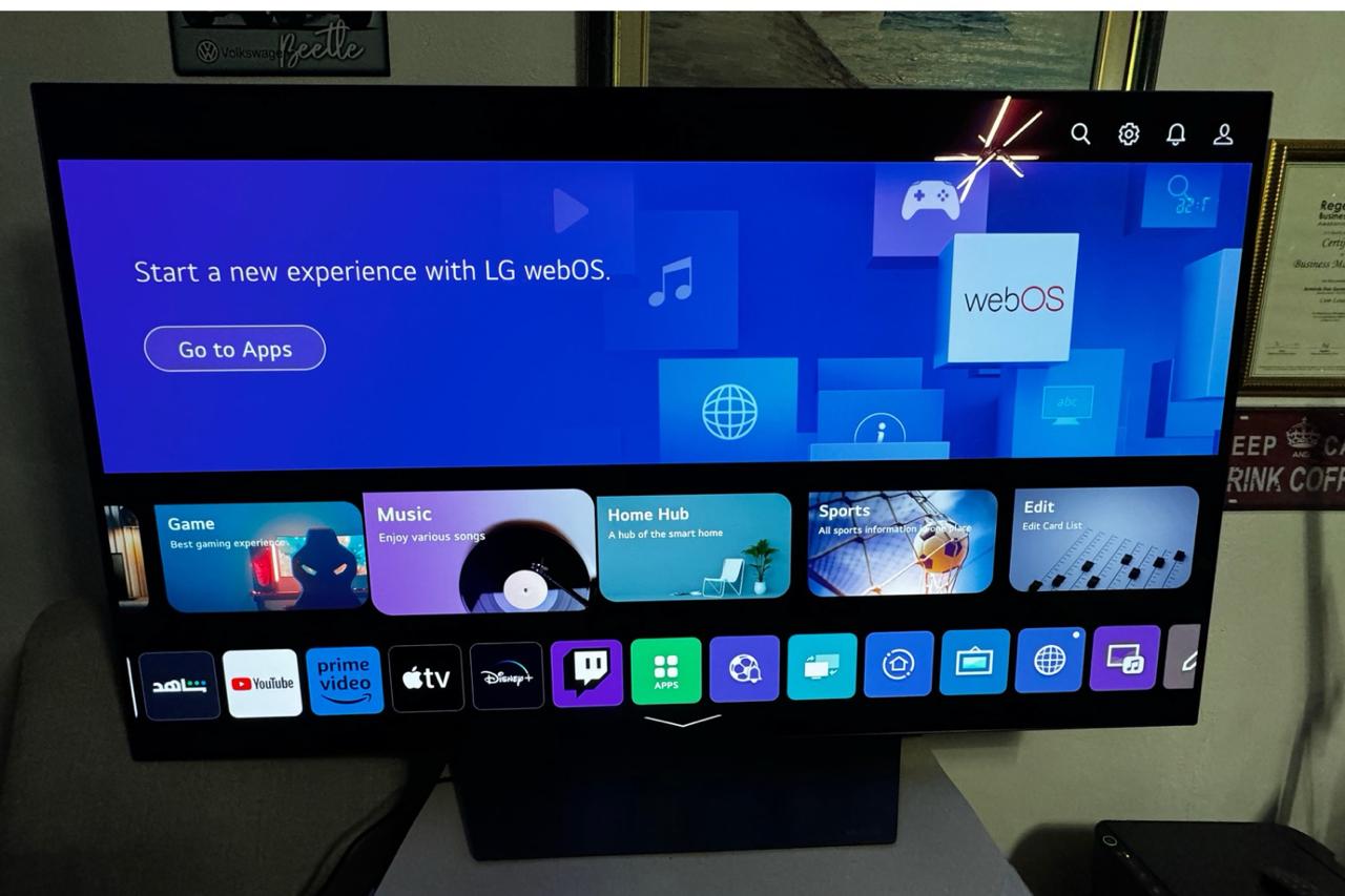 LG CS OLED Smart TV: Sharp picture, bright and vivid colours